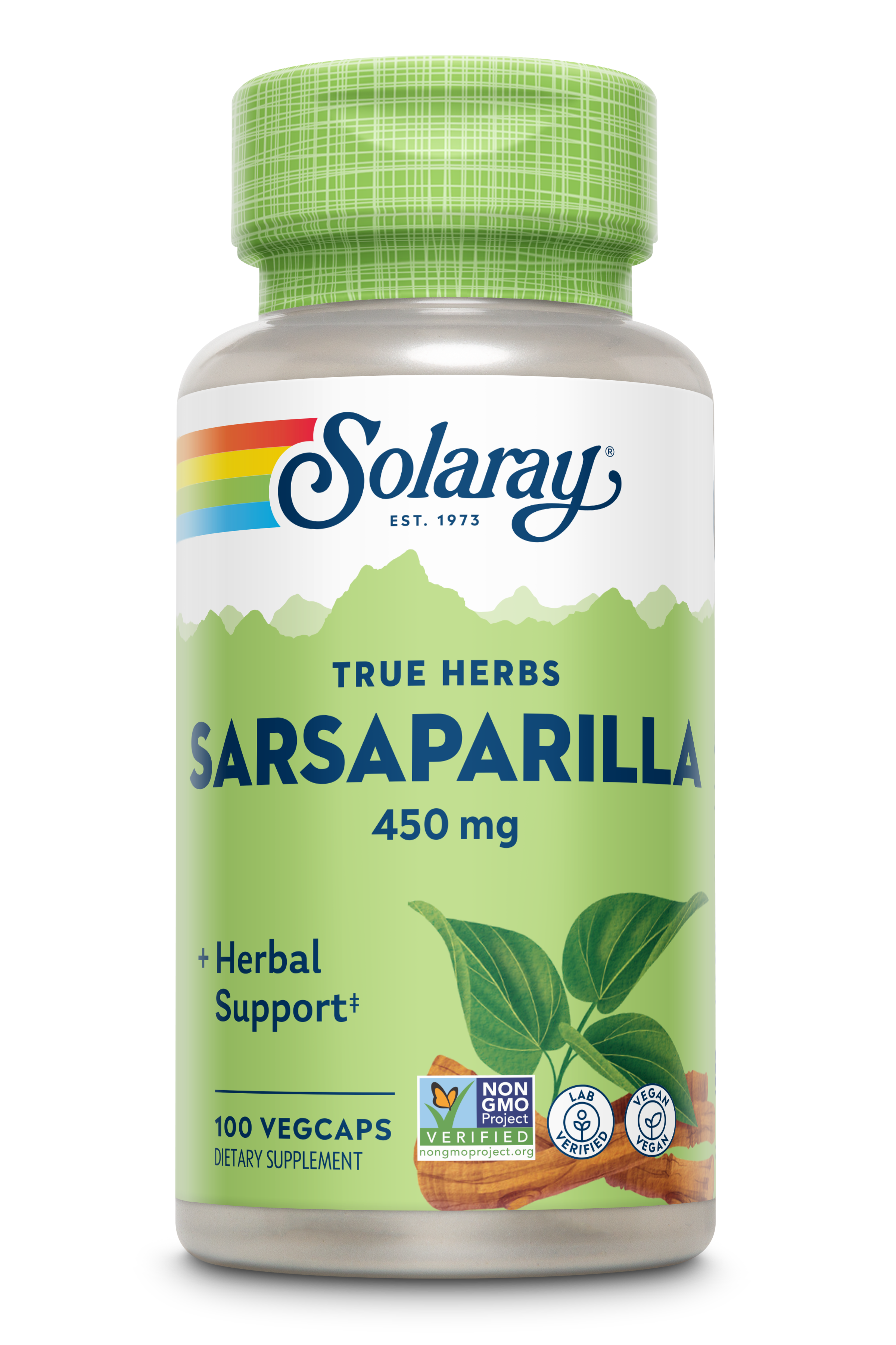 Sarsaparilla Root 450mg – Solaray