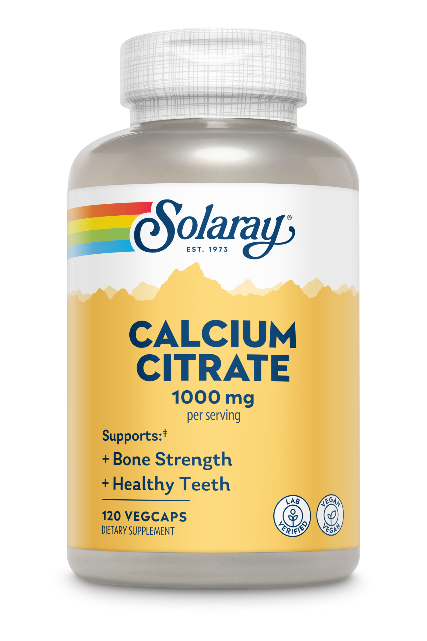 Calcium Citrate 1000mg – Solaray