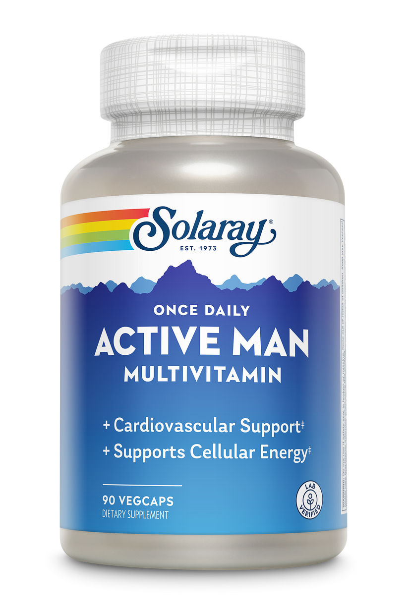 Once Daily Active Man Multivitamin – Solaray