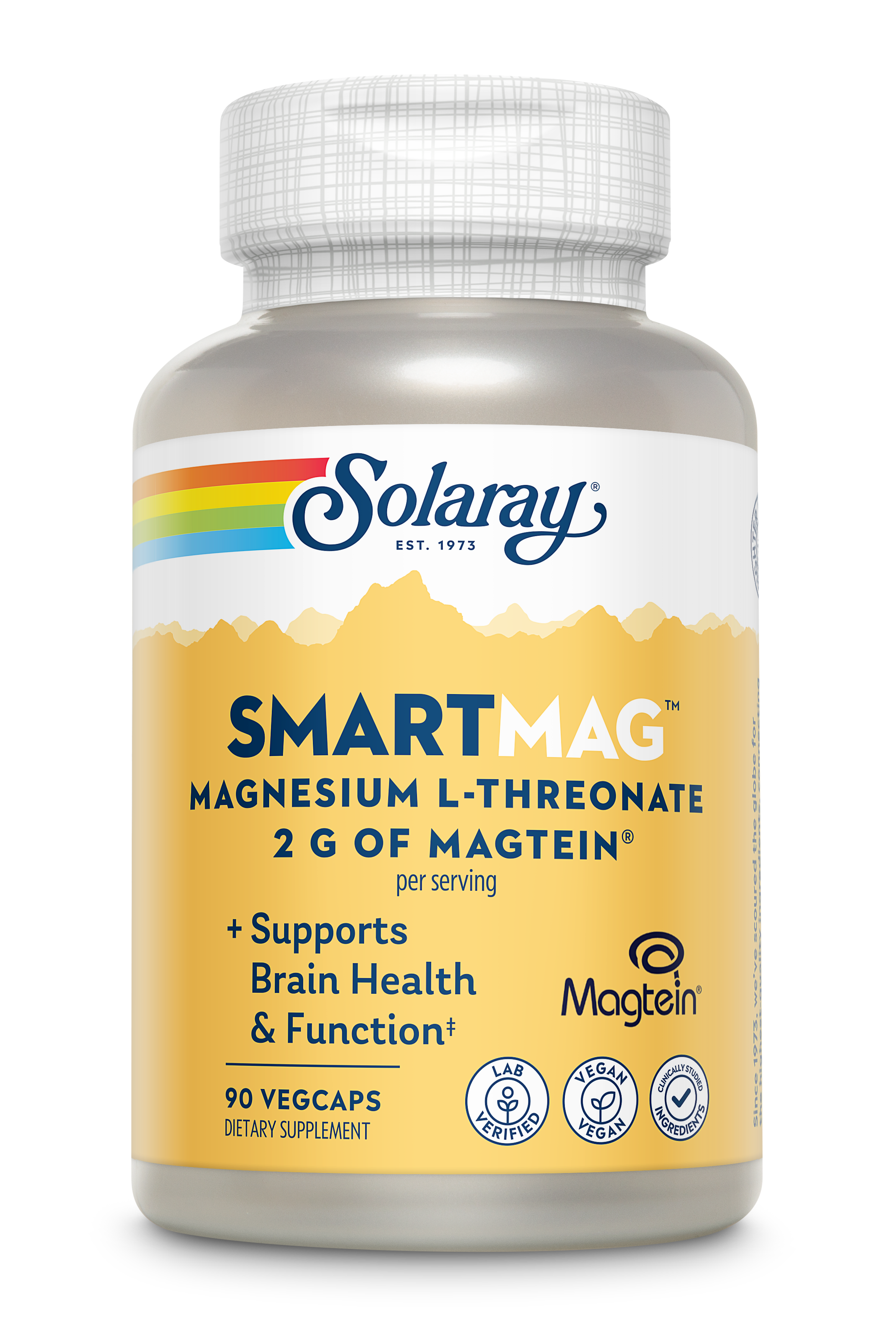 SmartMag Magtein ® Magnesium L-Threonate – Solaray