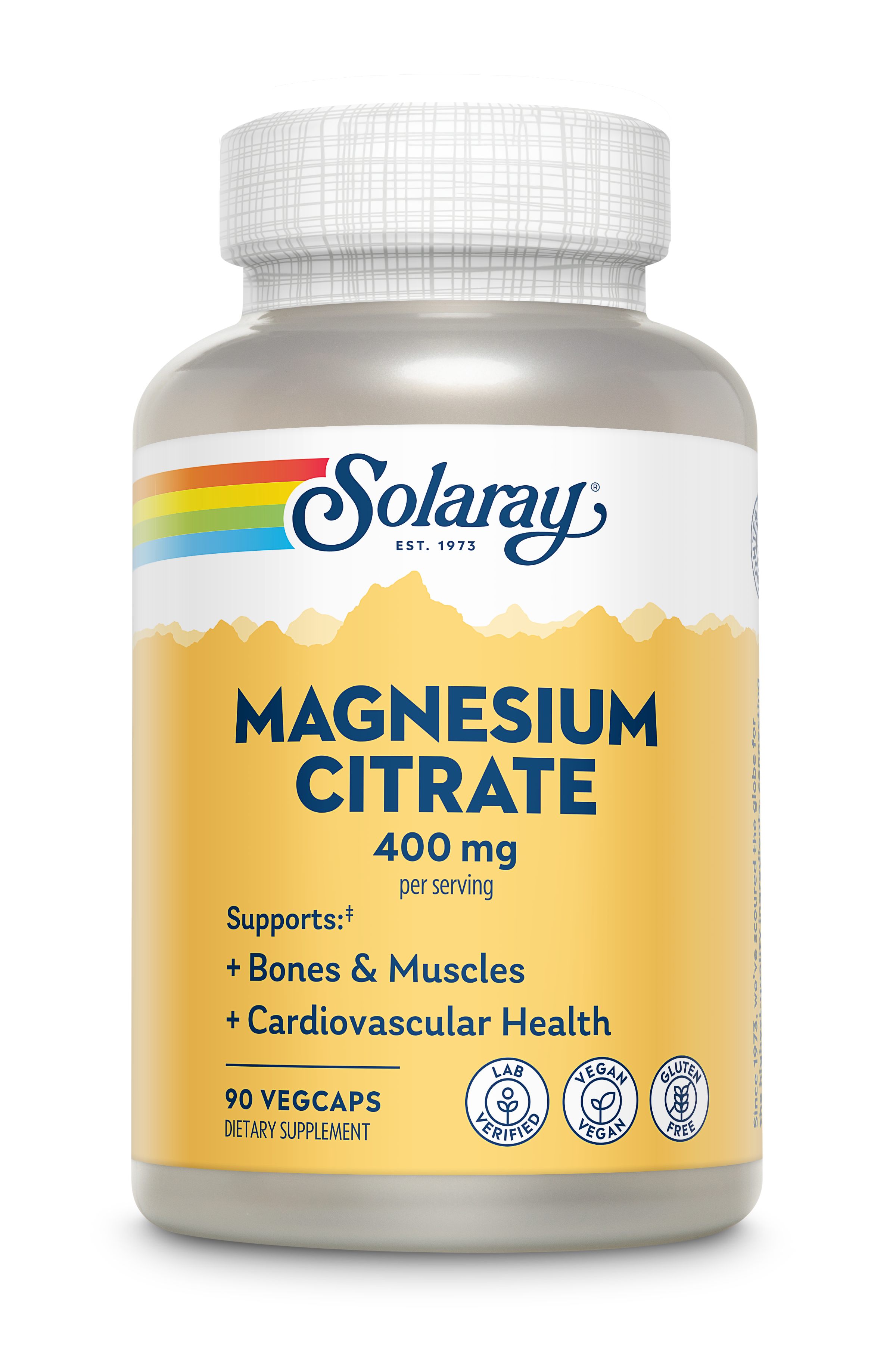 Magnesium Citrate 400mg – Solaray