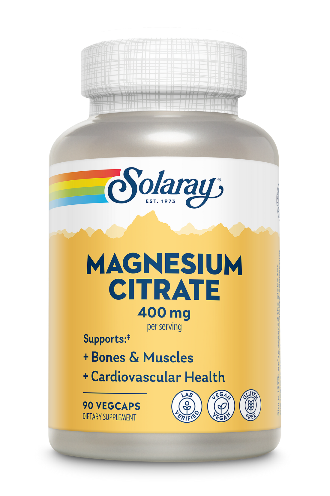 Magnesium Citrate 400mg – Solaray