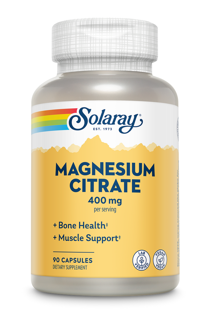 Magnesium Citrate 400mg – Solaray