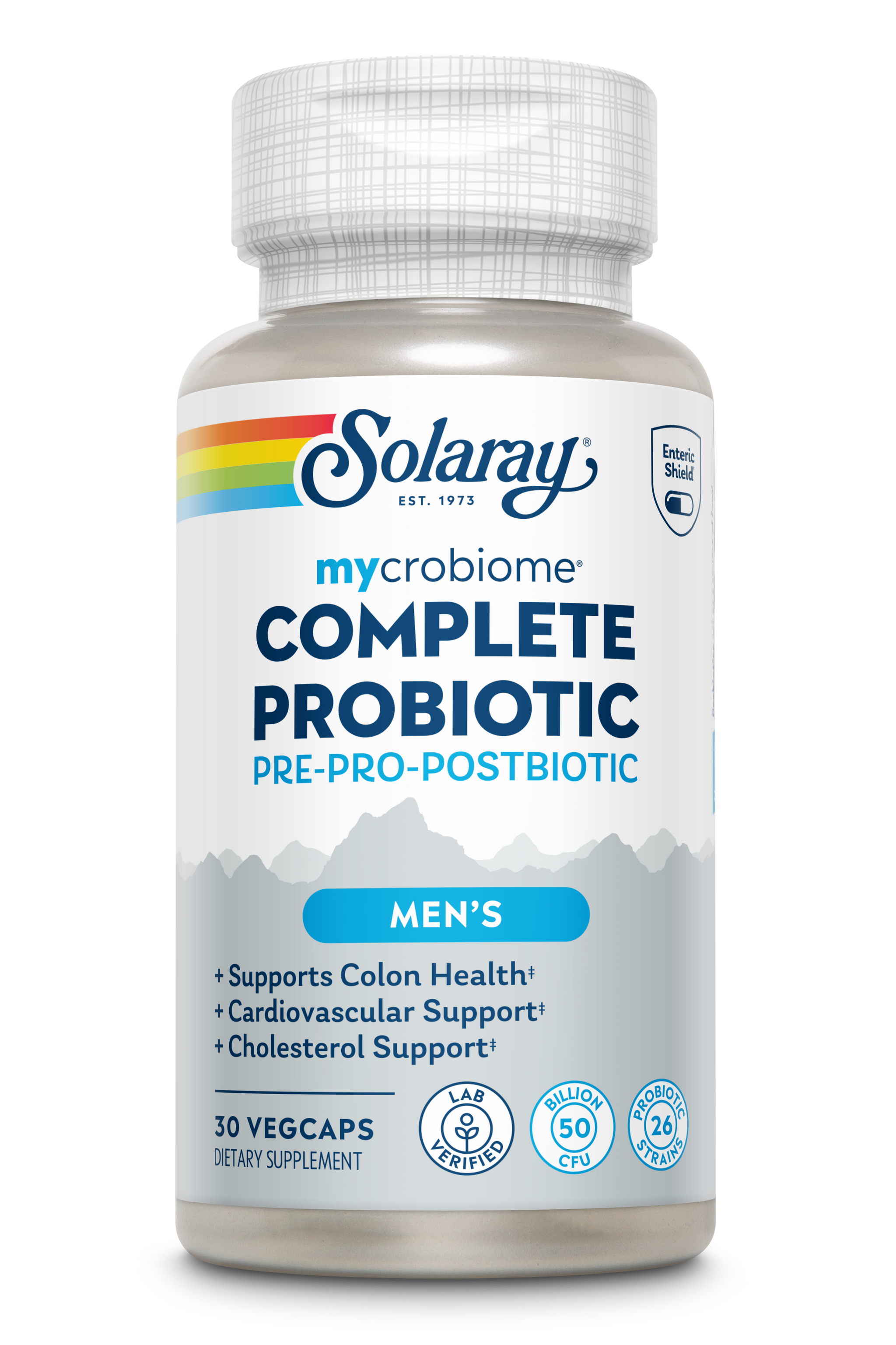Mycrobiome Complete Probiotic Men's – Solaray