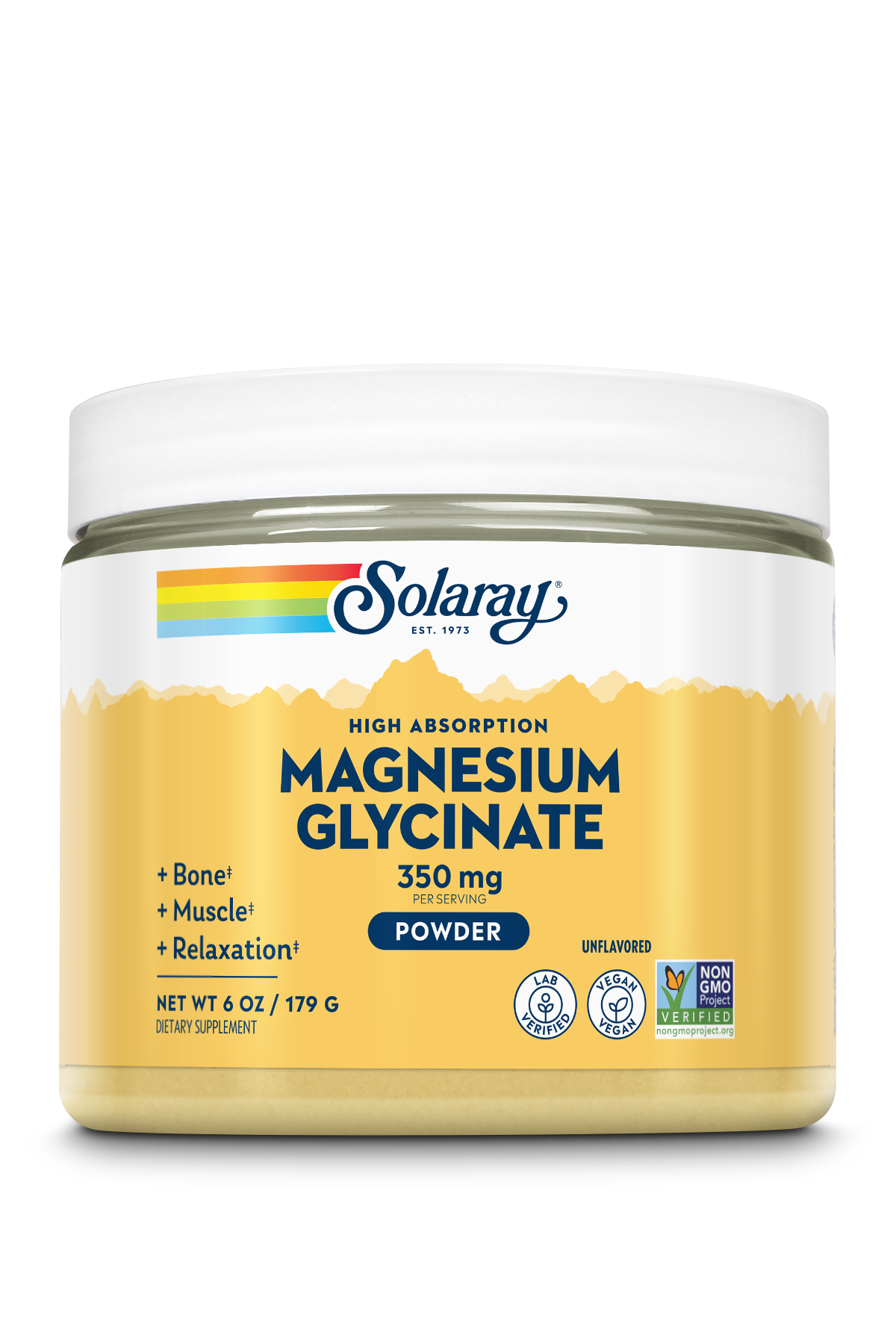 Magnesium Glycinate Powder – Solaray