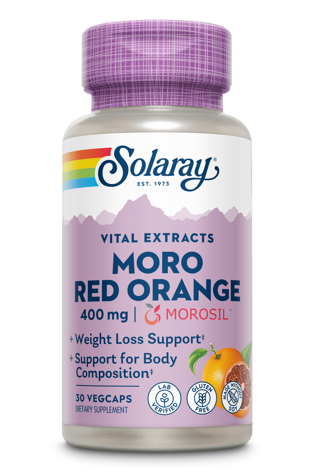 Moro Red Orange Extract Morosil – Solaray