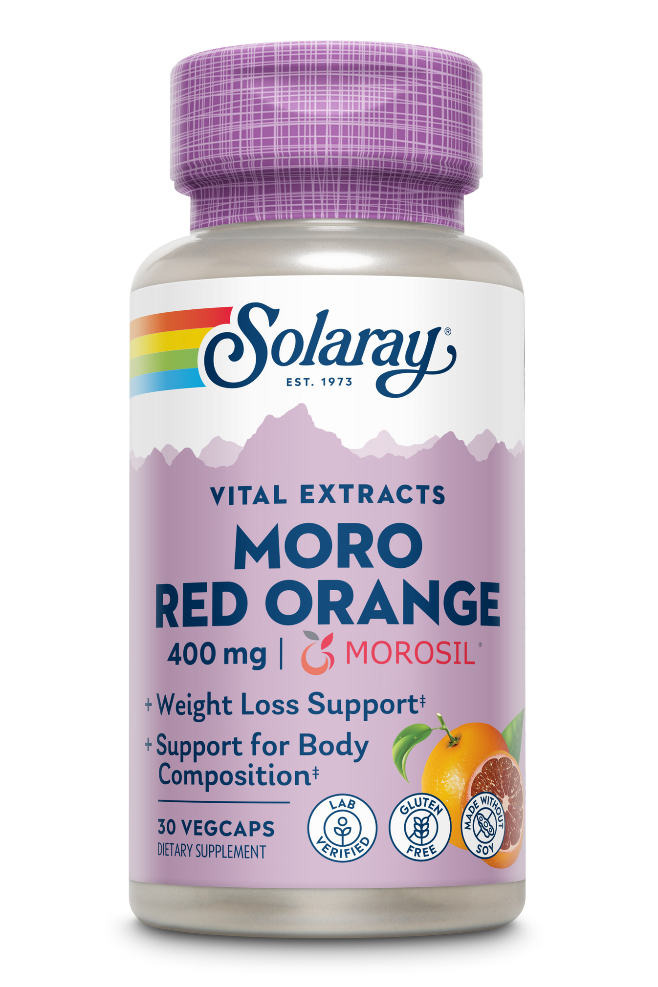 Moro Red Orange Extract Morosil – Solaray