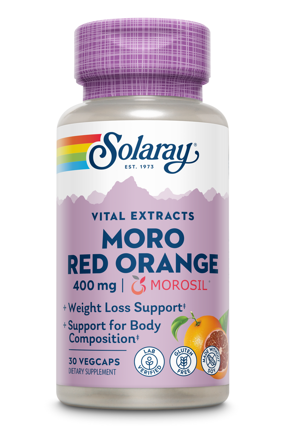 Moro Red Orange Extract Morosil – Solaray