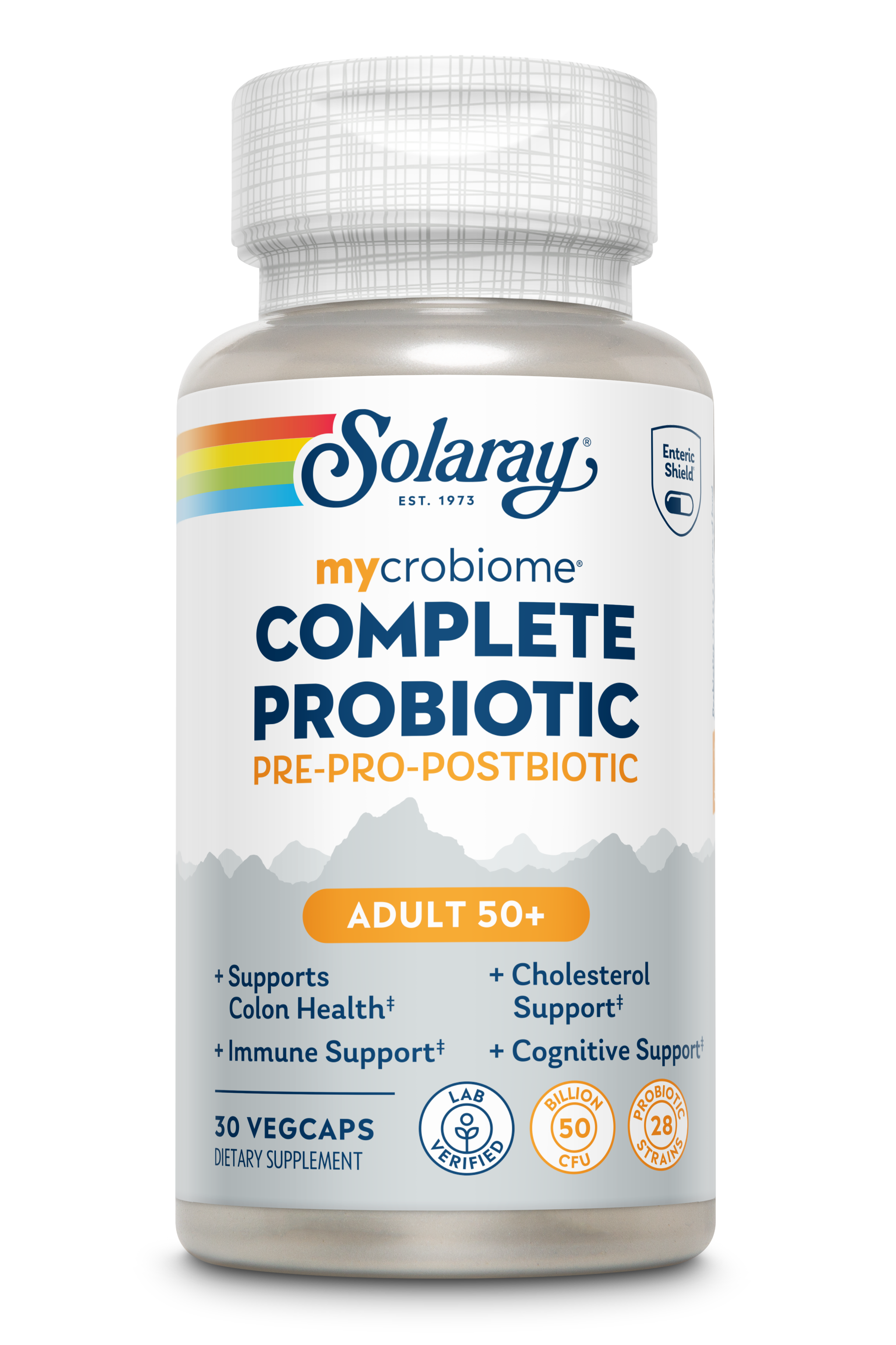 Mycrobiome Complete Probiotic Adult 50+ – Solaray