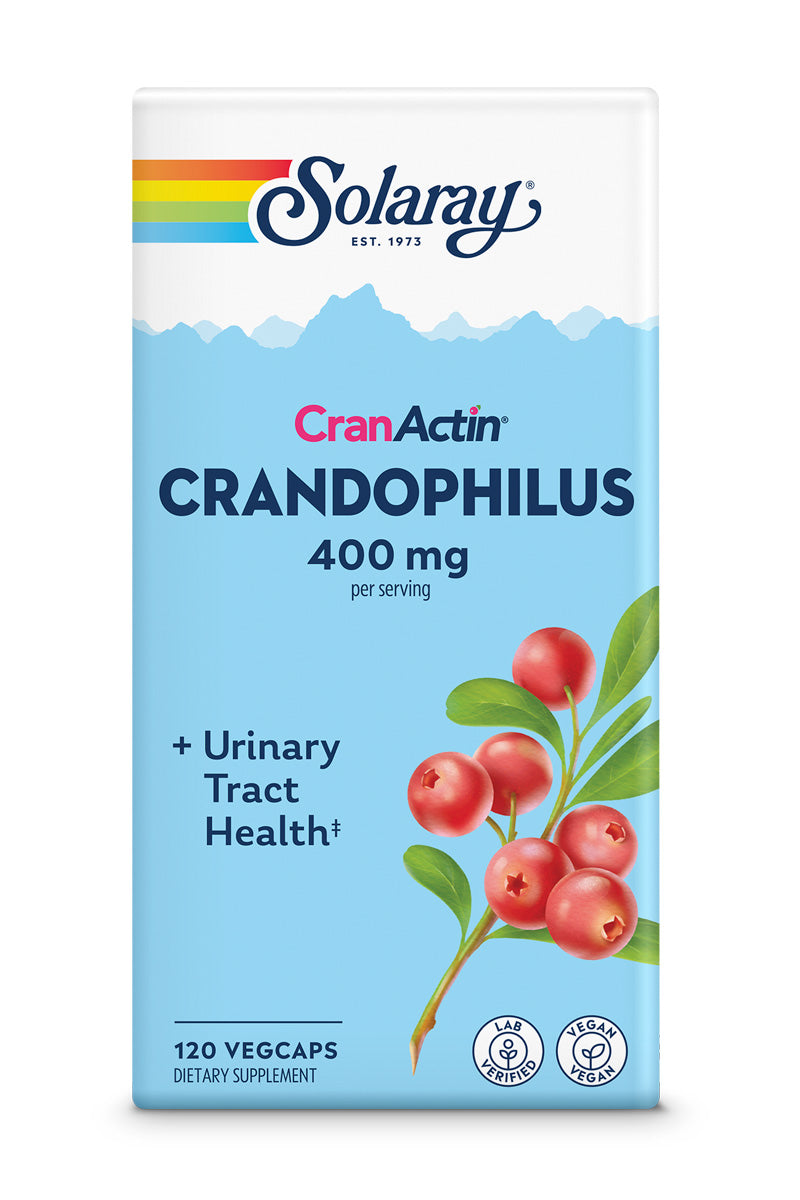CranDophilus, CranActin 400mg – Solaray