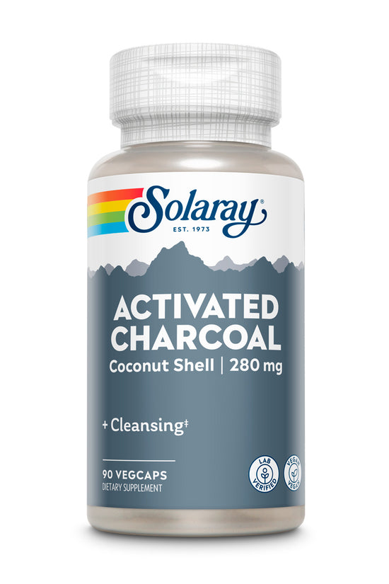 Activated Charcoal 280mg – Solaray