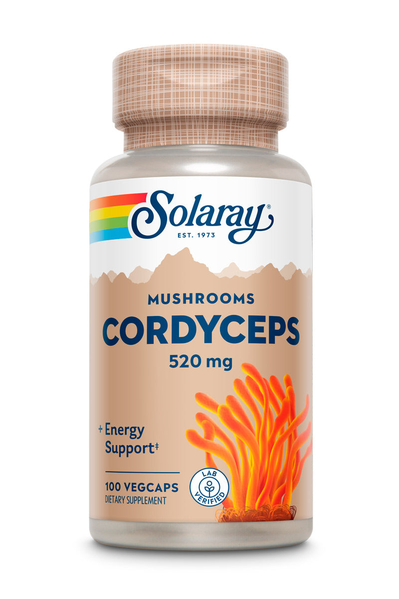 Cordyceps Mushroom 520mg – Solaray