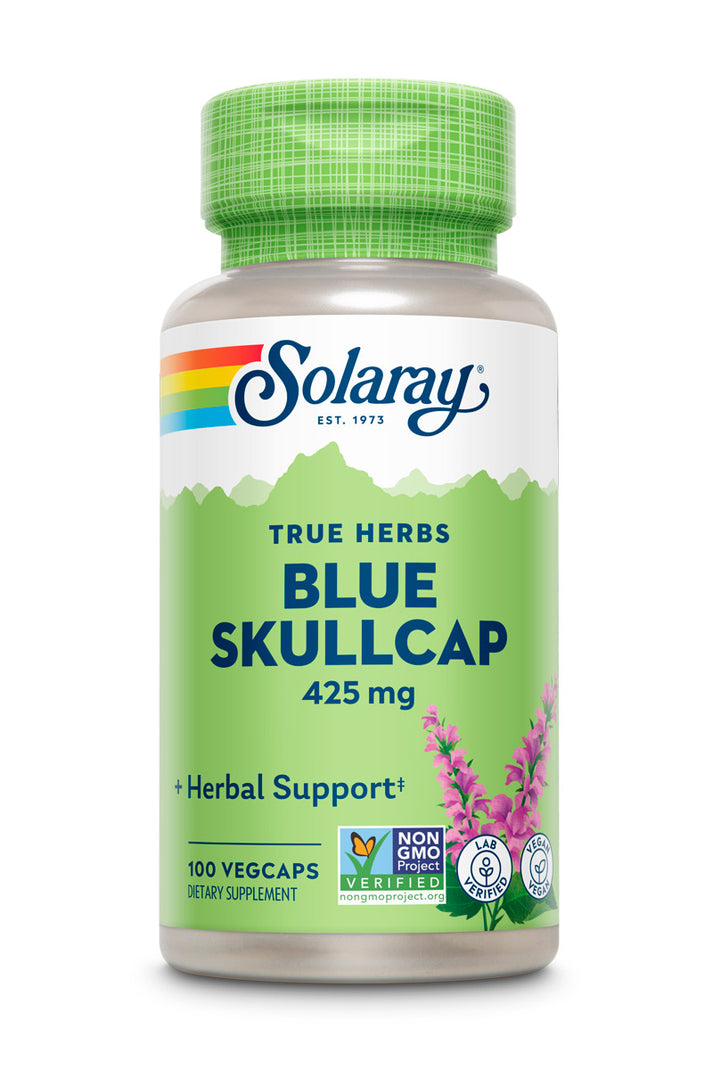 Blue Skullcap Aerial 425mg – Solaray