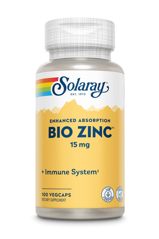 Bio Zinc 15mg – Solaray