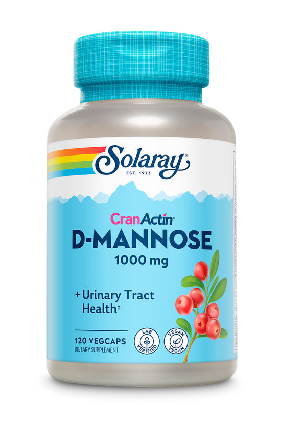 D-Mannose With Cranactin Cranberry Extract – Solaray