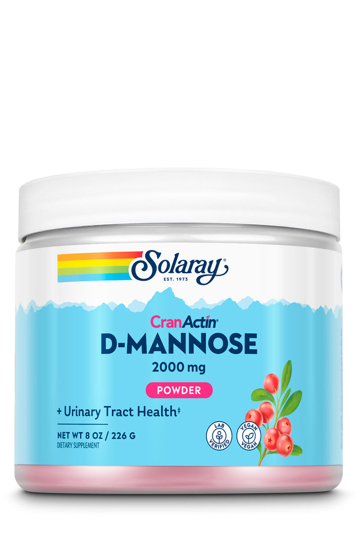 D-Mannose with CranActin – Solaray